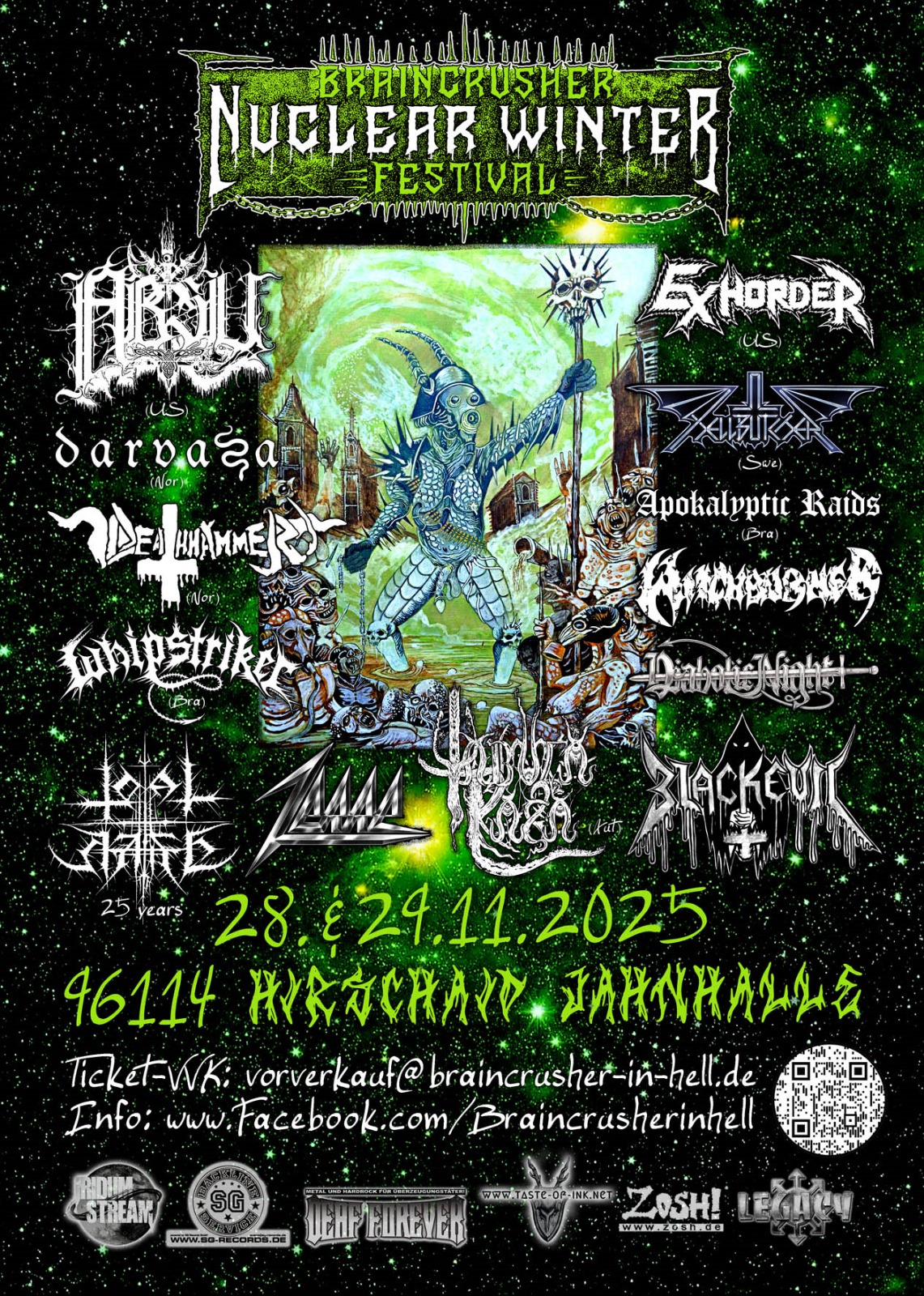 Braincrusher NUCLEAR WINTER Festival 2025 – Blackevil